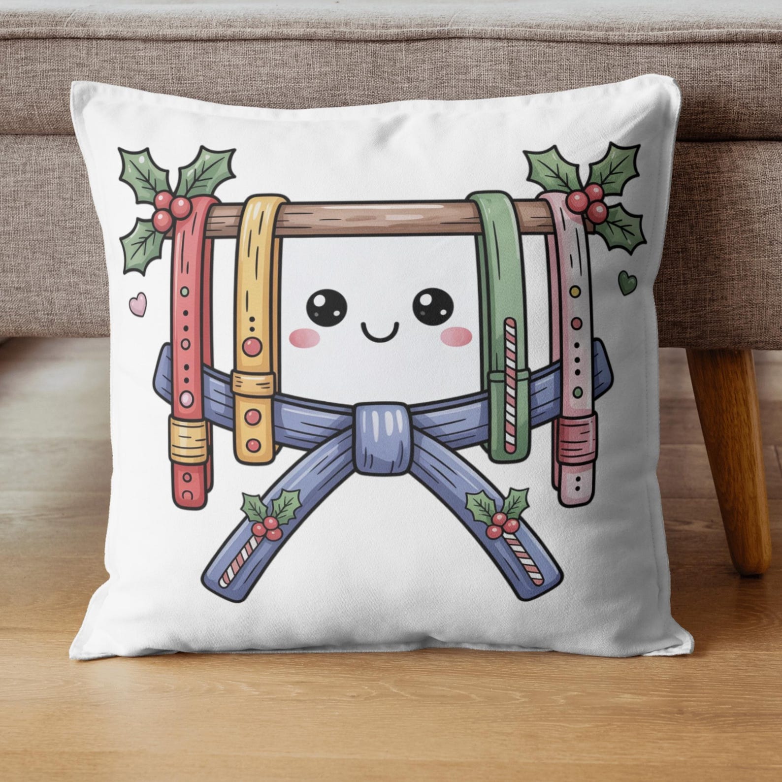 Christmas Martial Arts Clipart, Karate Taekwondo Holiday PNG, Santa ...