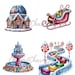 Frozen Candyland Clipart, Winter Wonderland PNG, Christmas Kingdom ...