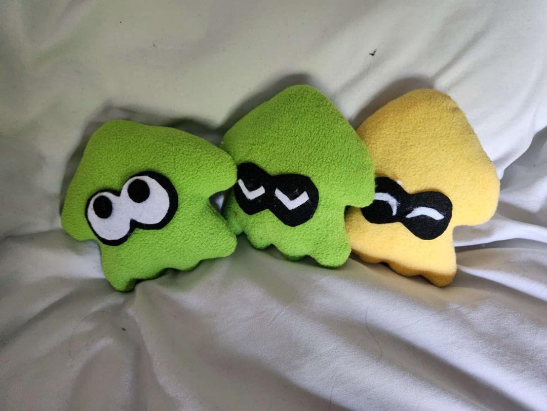 Customizable Splatoon Squid Plushie Handmade - Etsy