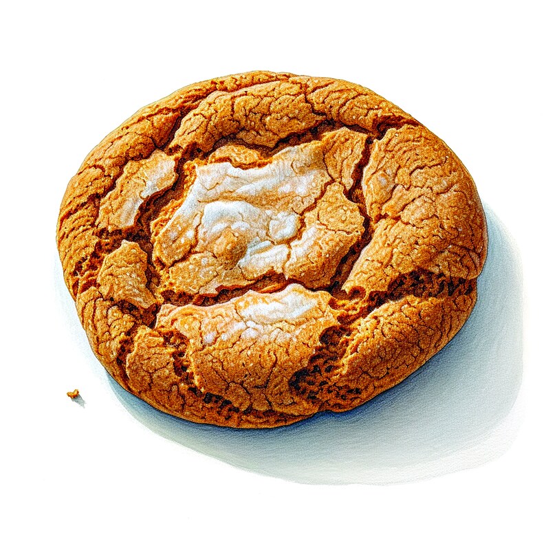 Cookie Watercolor Clipart Ai Art Print Instant Download for - Etsy