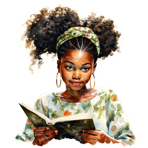 Bookworm: Watercolor Paintings for Instant Download for Your Print-on ...