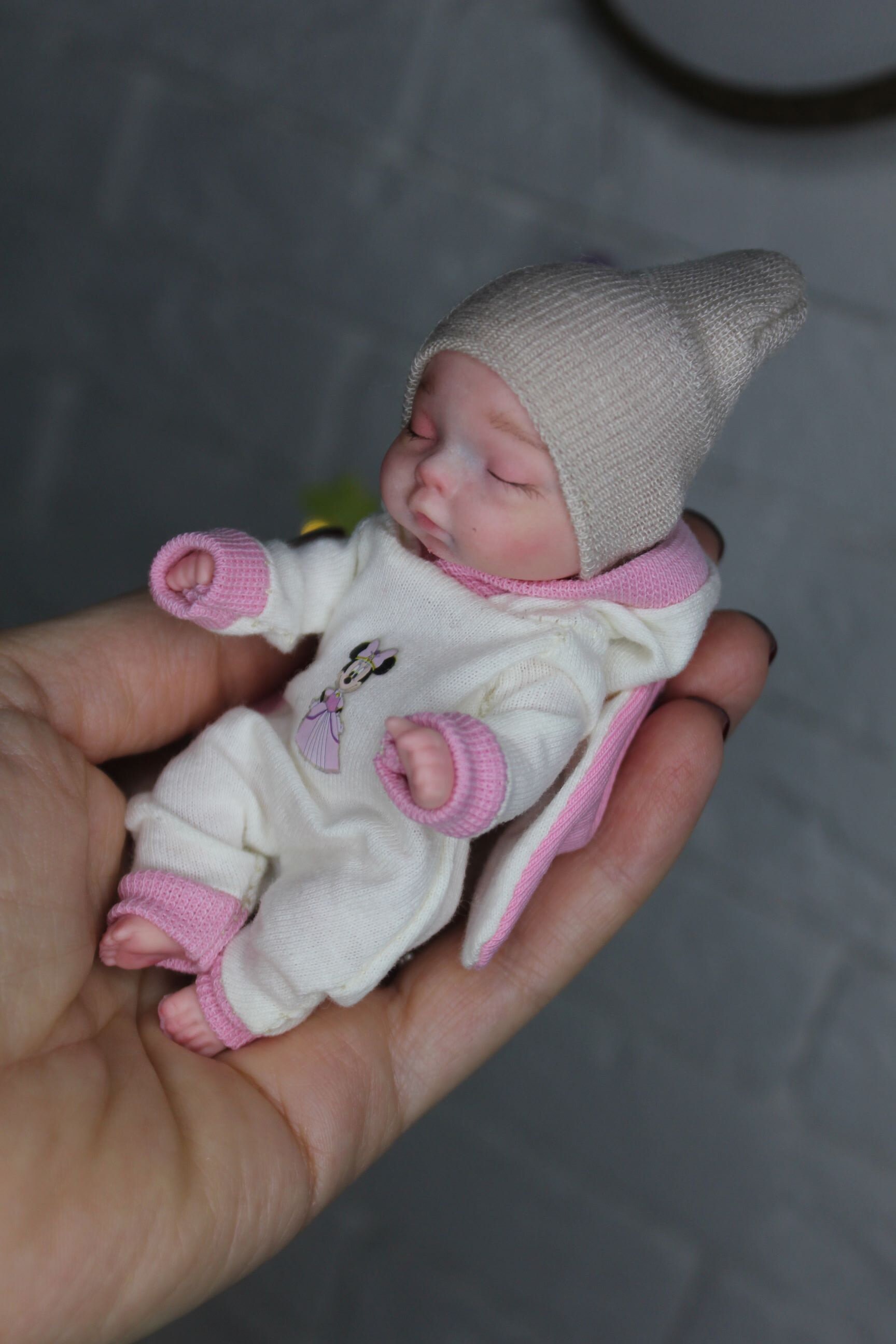 For Order Mini Reborn Norah Mini Baby Doll Repaint Doll Cute Little ...