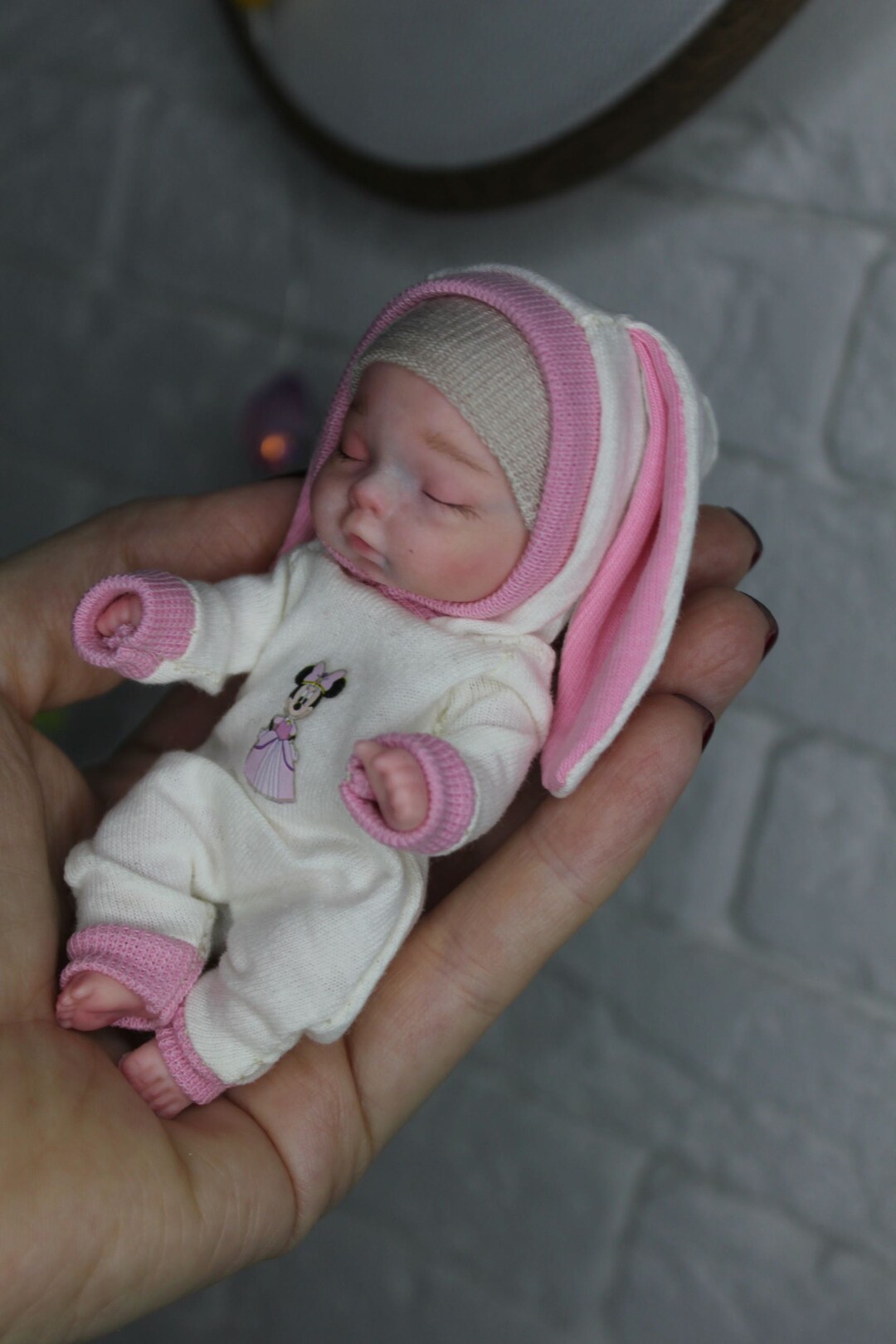 For Order Mini Reborn Norah Mini Baby Doll Repaint Doll Cute Little ...