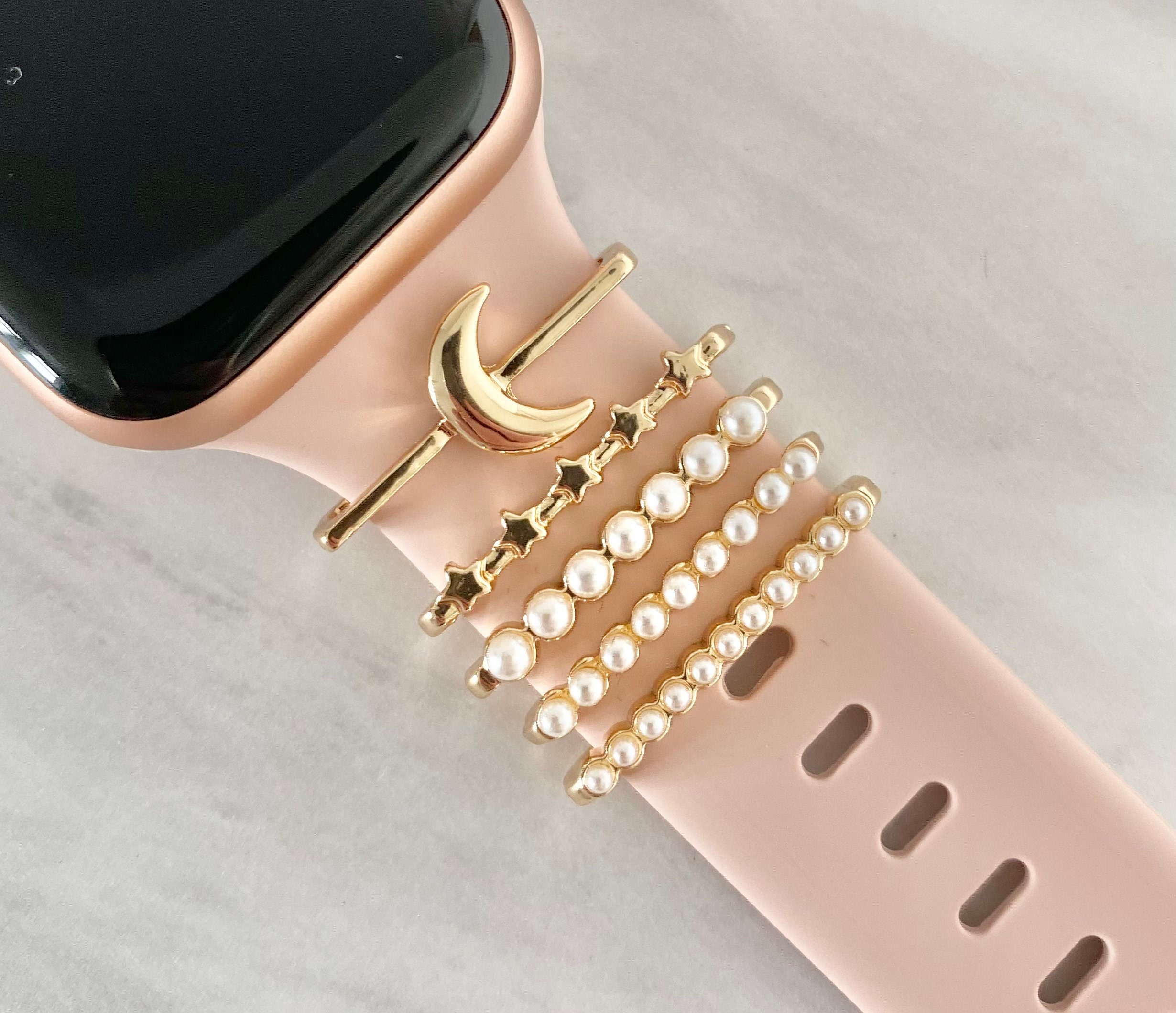 Apple Watch Charm Accessory Stackable Watch Charm Apple Watch - Etsy UK