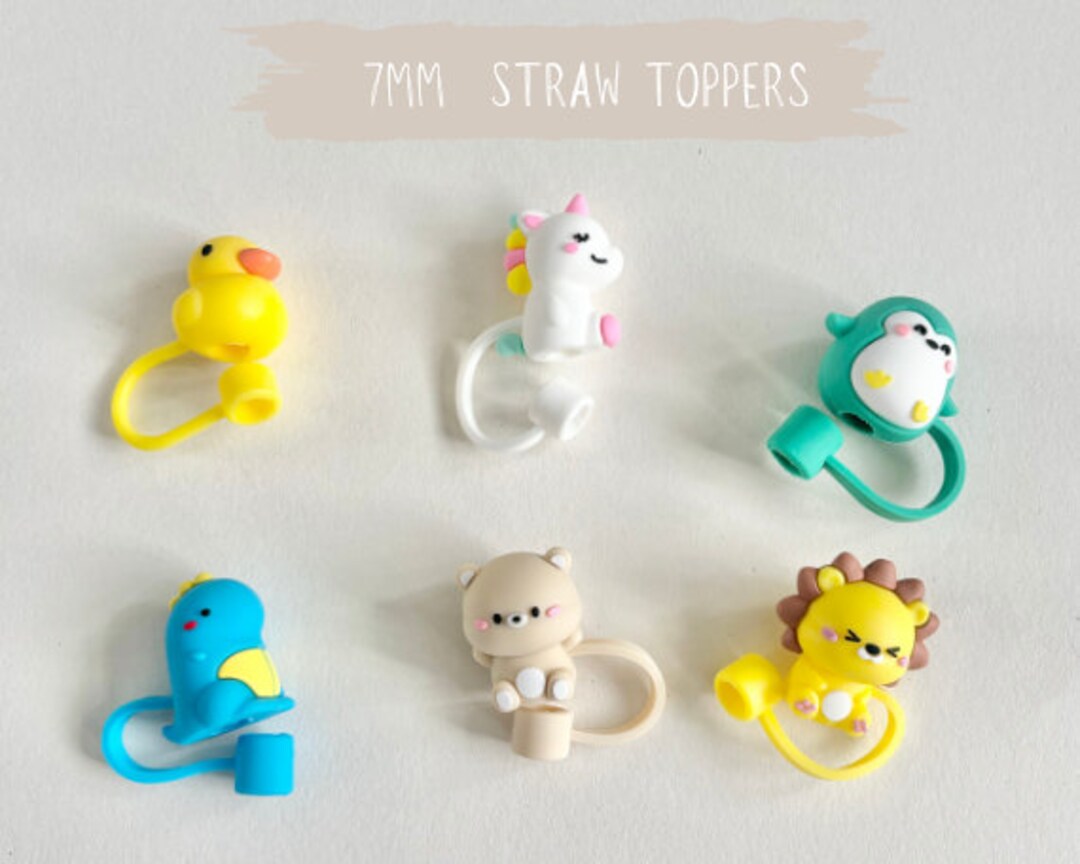 Drink Straw Topper Cover Simple Modern Straw Topper Drink Topper Hen ...