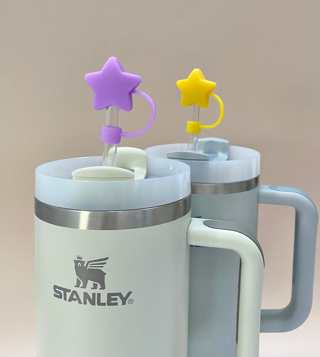 Straw Topper Star Topper Cover Moon and Stars Stanley Straw Topper Moon ...