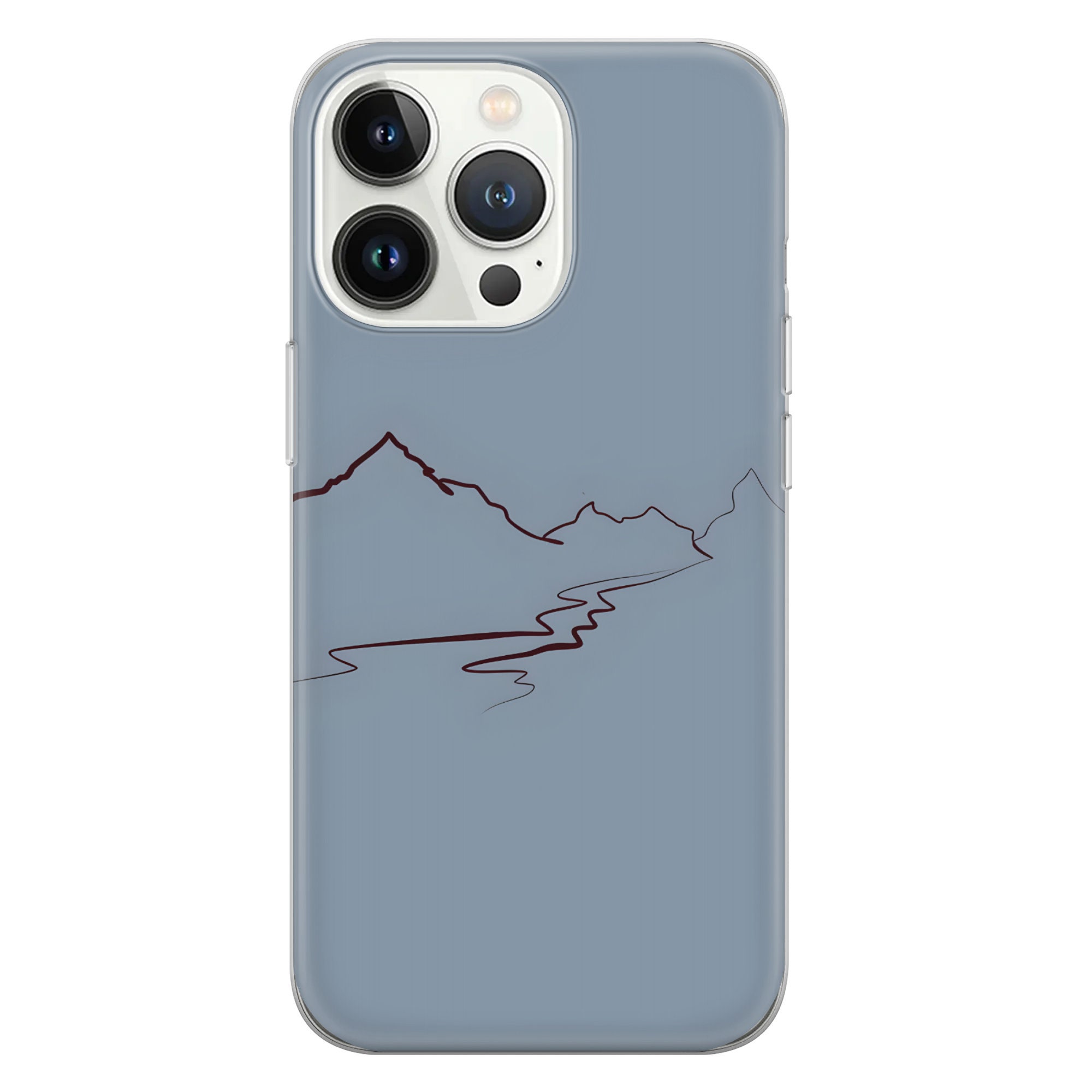 Climbing Phone Case Cute Hiking Cover for iPhone 17 Pro Max, 16e, 15 ...
