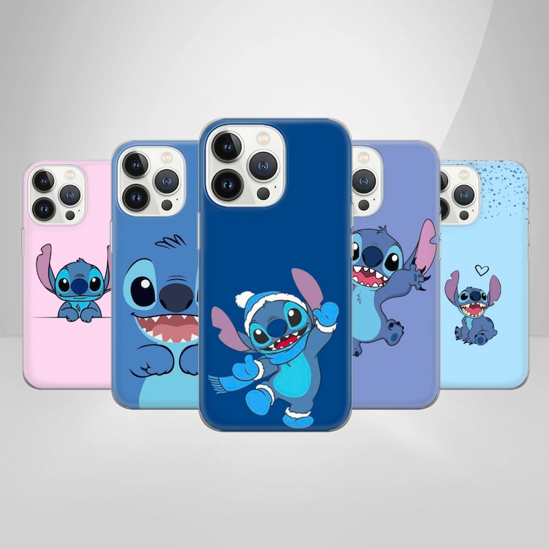 Stitch and Lilo Phone Case Ohana Cover for iPhone 17 Pro Max, 16e, 15 ...