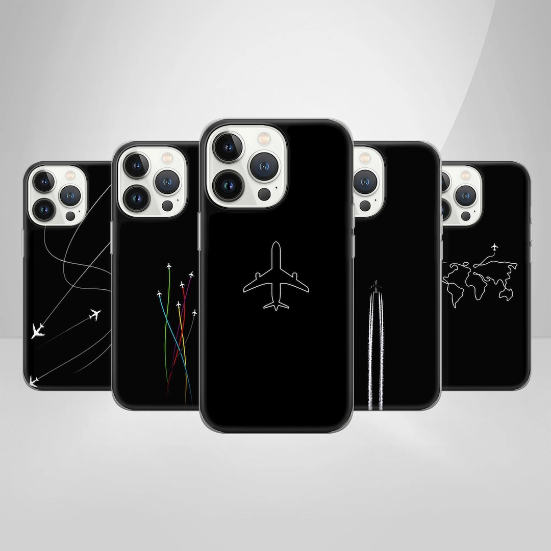Aircraft Phone Case Aviation Cover for iPhone 16 Pro Max, 15 Plus, 14 ...