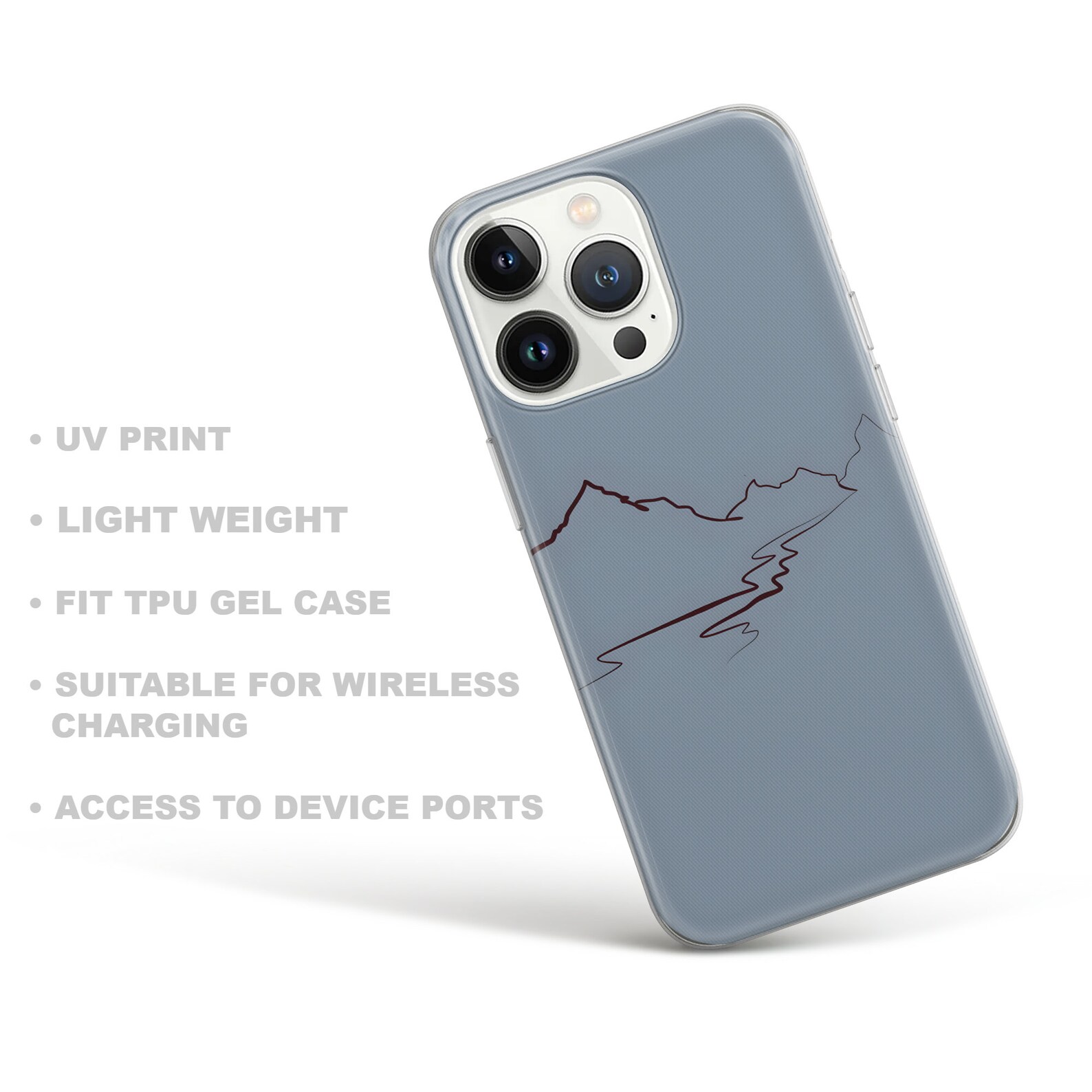 Climbing Phone Case Cute Hiking Cover for iPhone 17 Pro Max, 16e, 15 ...