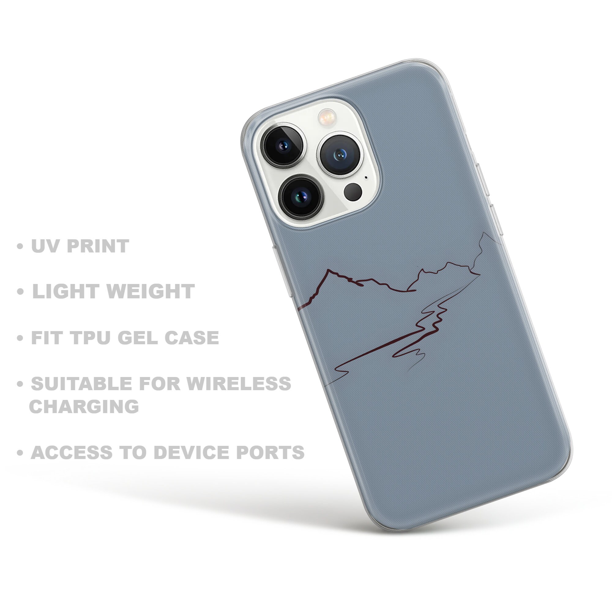Climbing Phone Case Cute Hiking Cover for iPhone 17 Pro Max, 16e, 15 ...