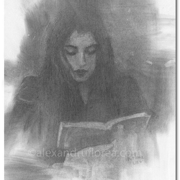 Graphite Drawing - Etsy