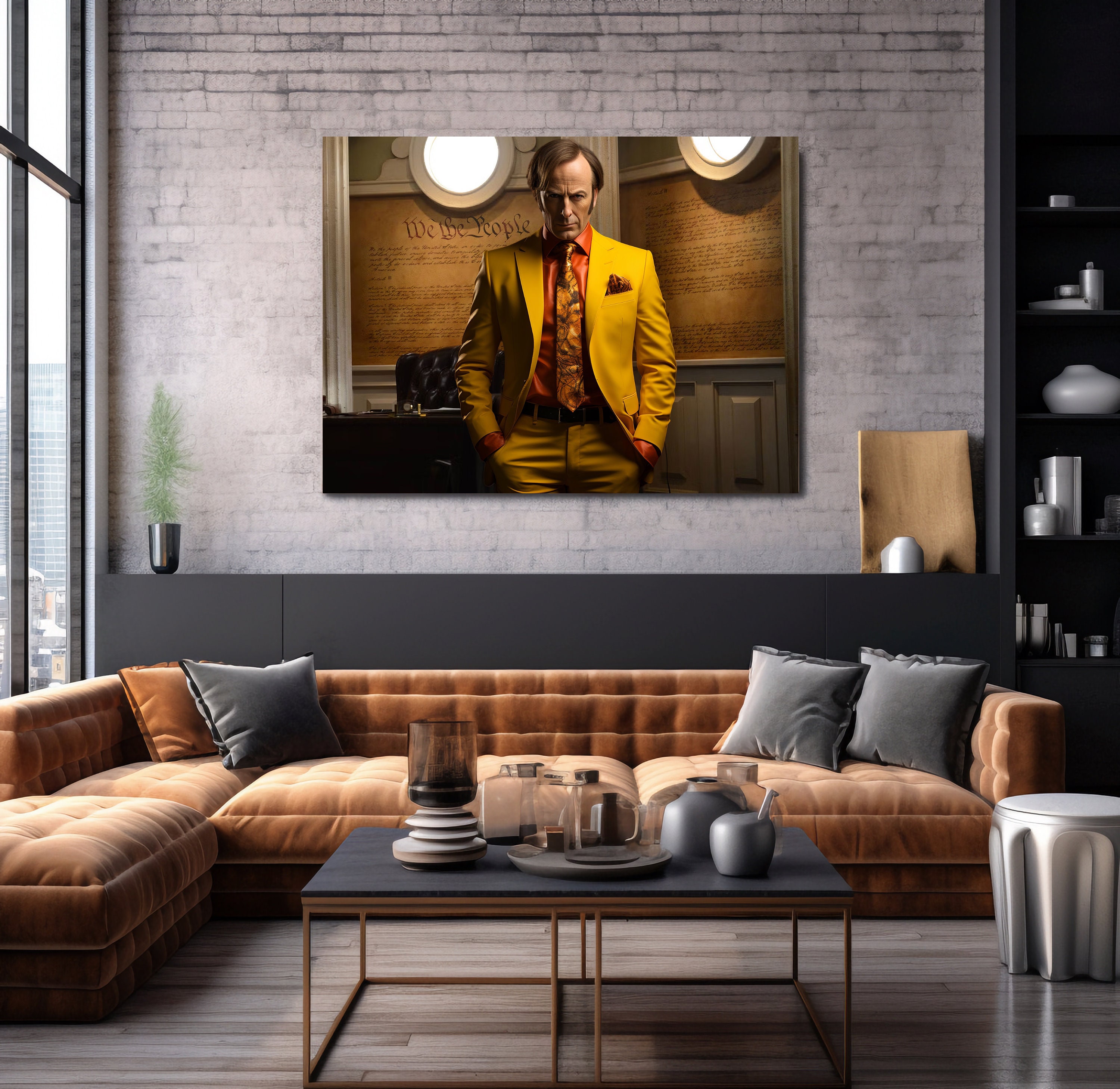 Saul Goodman Canvas Art Print, Better Call Saul Wall Art, Breaking Bad ...