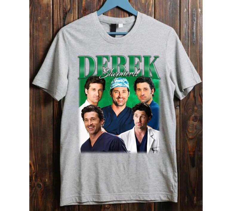 Derek Shepherd Shirt Derek Shepherd Tshirt Derek Shepherd - Etsy