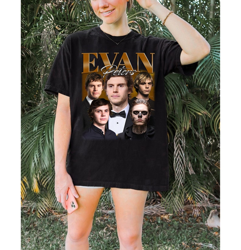 Evan Peters Shirt, Evan Peters Tshirt, Evan Peters Hoodie, Evan Peters ...