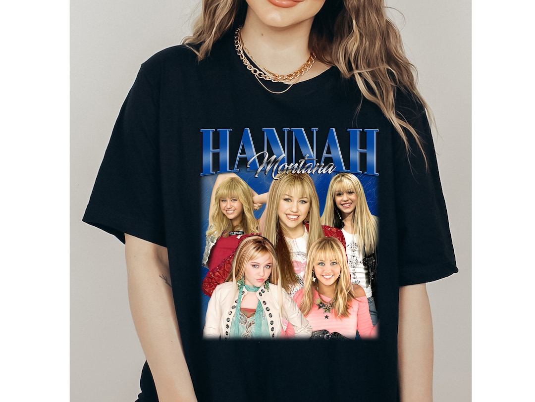 Hannah Montana Shirt, Hannah Montana T-shirt, Vintage Tshirt, Cult ...