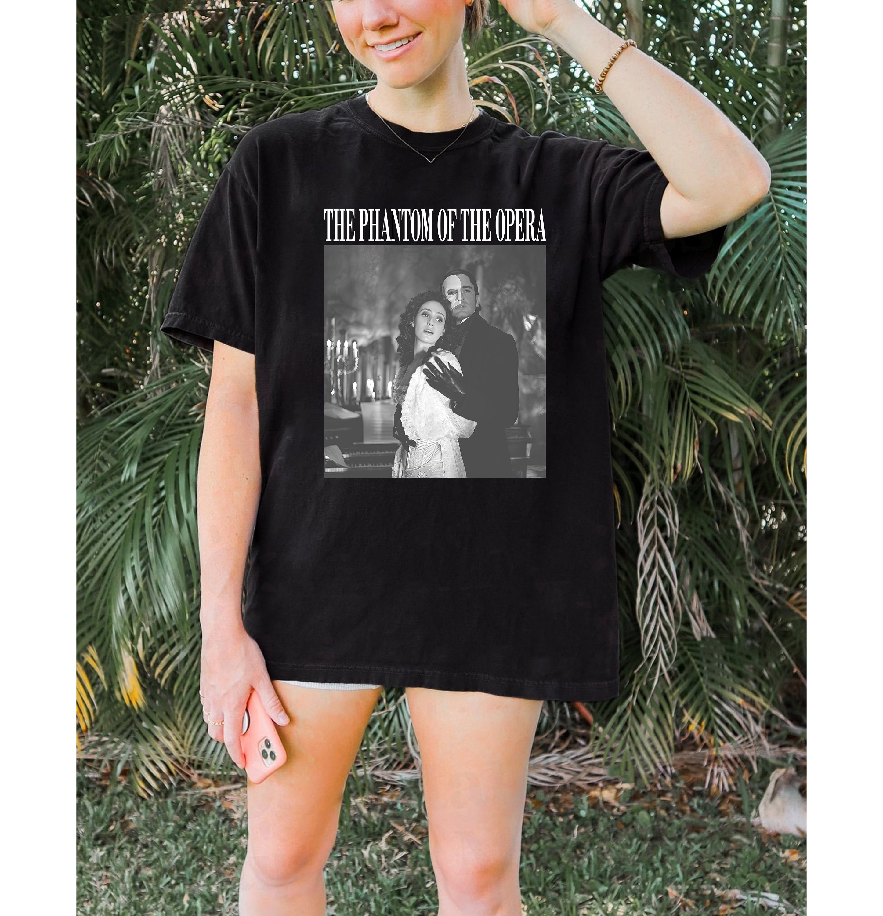 The Phantom of the Opera Movie Shirt, the Phantom Shirt, Vintage Tshirt ...