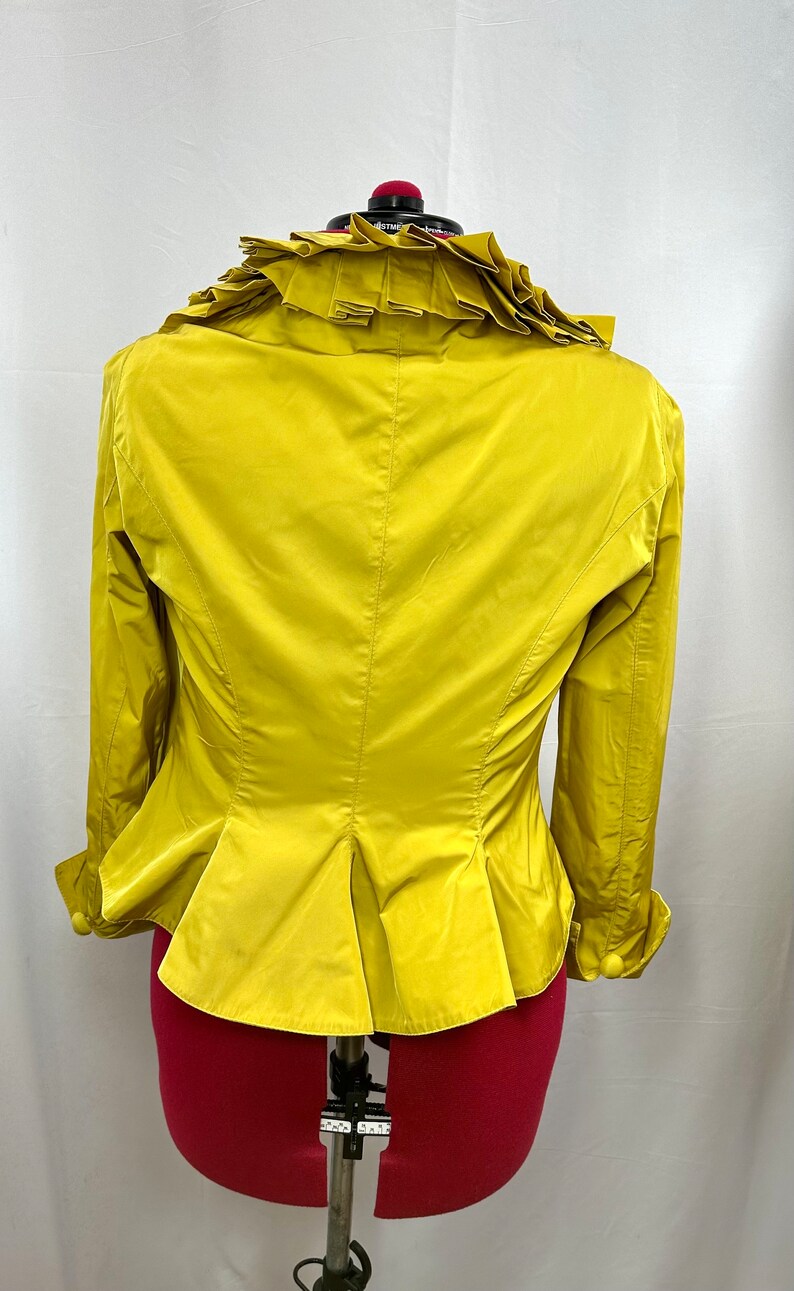 Extremely Stricking Special Satin Jacket by Speziale per Una Saffron ...
