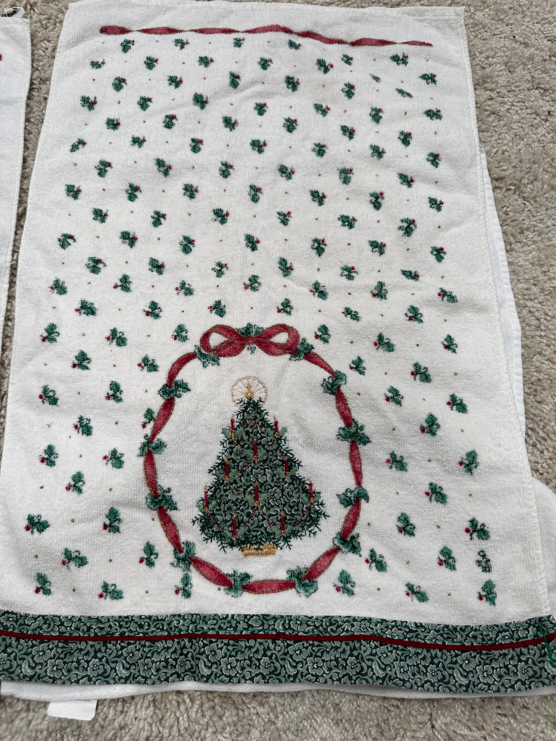 Two Cecil Saydah Vintage Tea Towels - Etsy