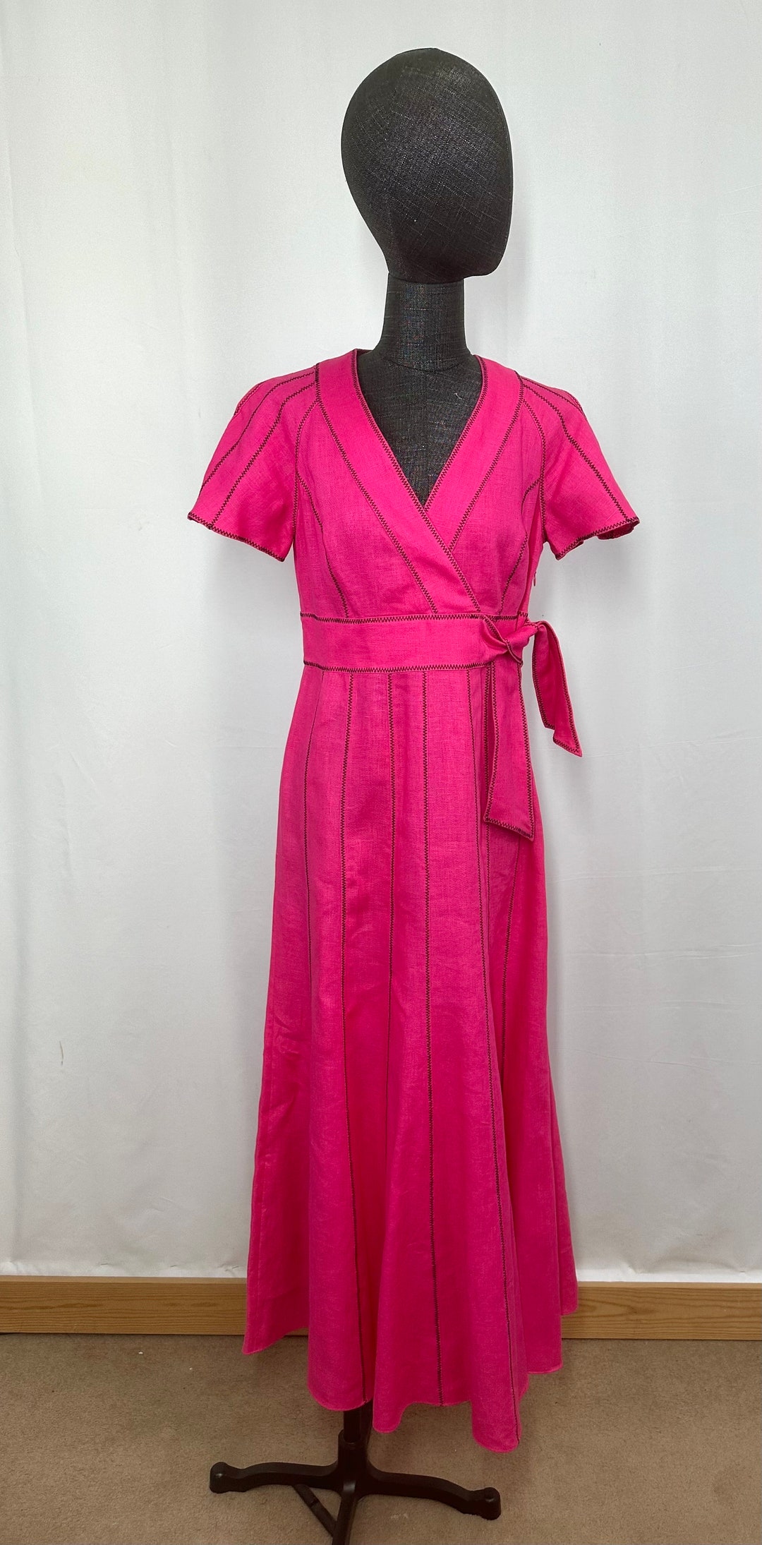Vintage Brand New With Tags, Never Worn Ladies Linen Dress by Jaegar ...