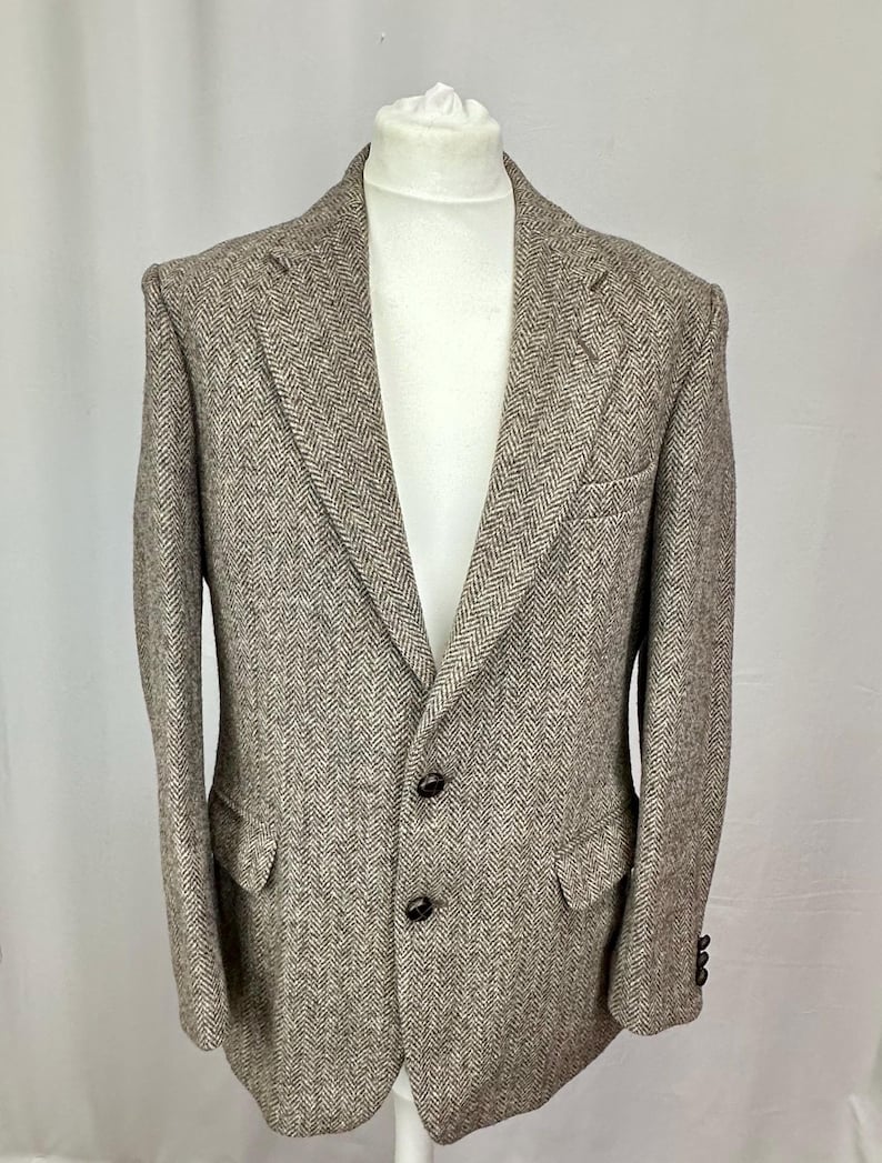 Vintage Harris Tweed for St. Michael’s Men’s Wool Sports, Country ...