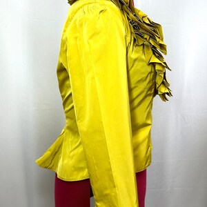 Extremely Stricking Special Satin Jacket by Speziale per Una Saffron ...
