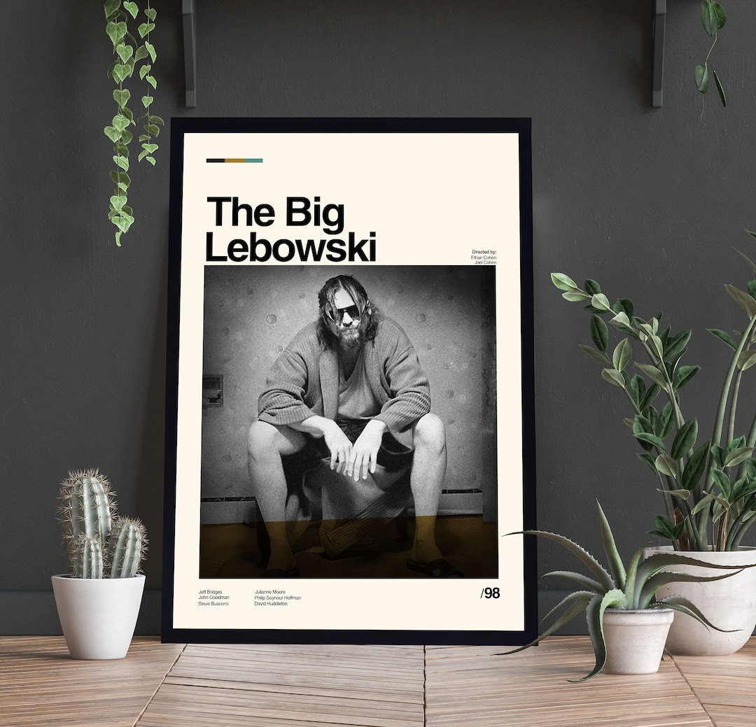 The Big Lebowski Movie Poster the Big Lebowski Print - Etsy