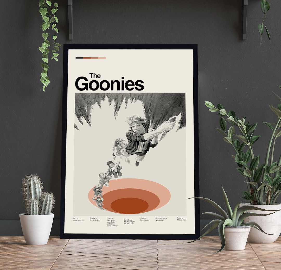 The Goonies Poster Goonies Print Goonies Art Retro Movie - Etsy