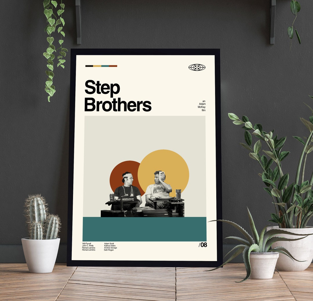 Step Brothers Poster Step Brothers Print Minimalist Movie - Etsy