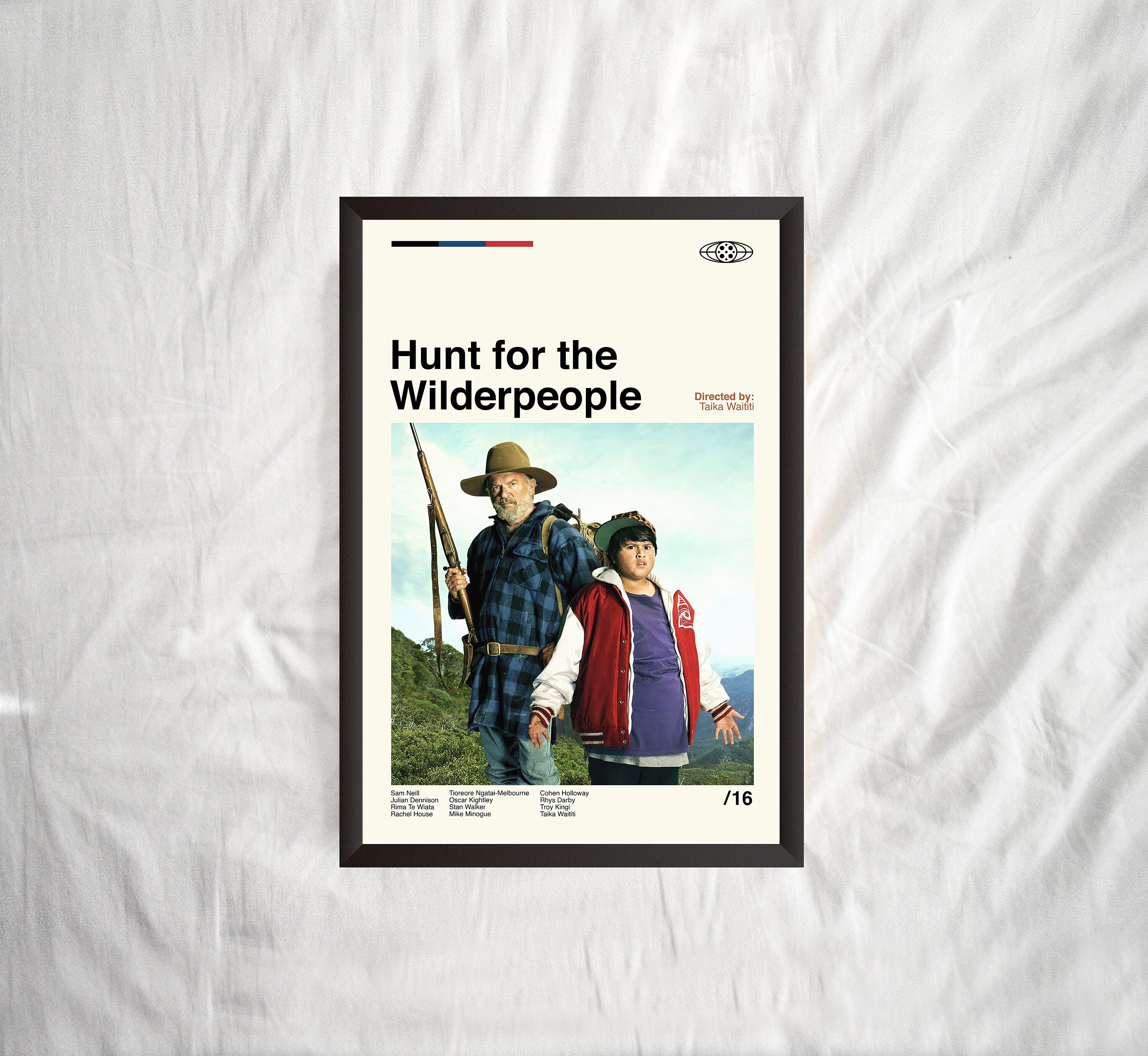 Poster Hunt for the Wilderpeople, Taika Waititi, film minimaliste ...
