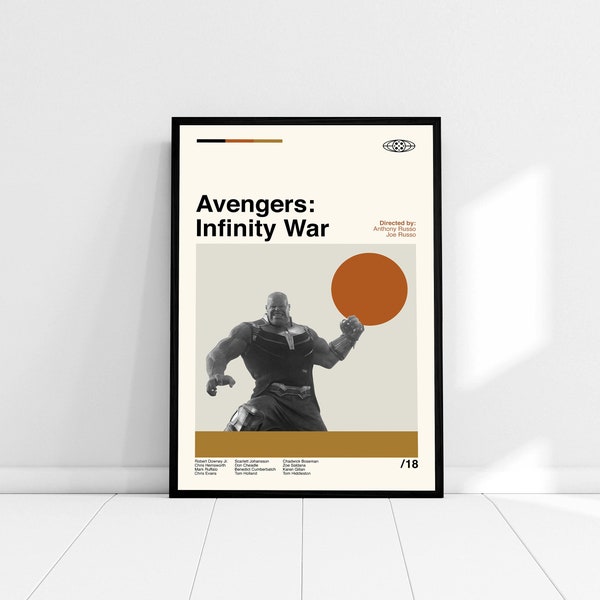 Infinity War Poster - Etsy