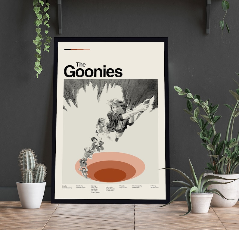 The Goonies Poster Goonies Print Goonies Art Retro Movie - Etsy