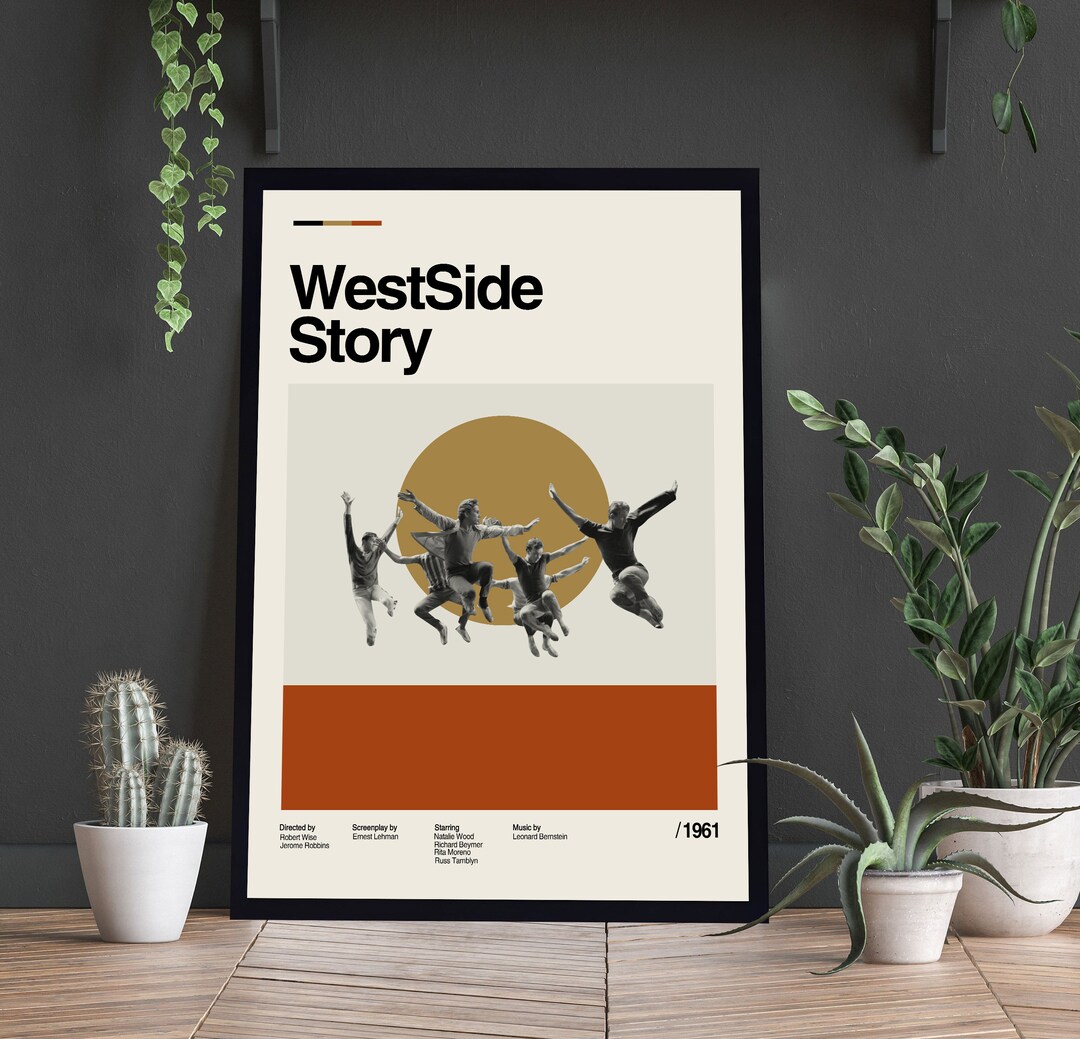 Westside Story Movie Poster Westside Story Print Wall Art - Etsy