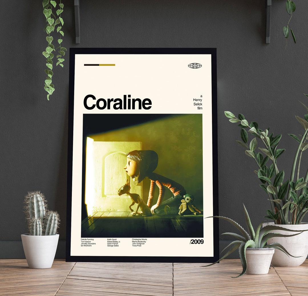 Coraline Poster Coraline Art Coraline Movie Henry Selick - Etsy Australia