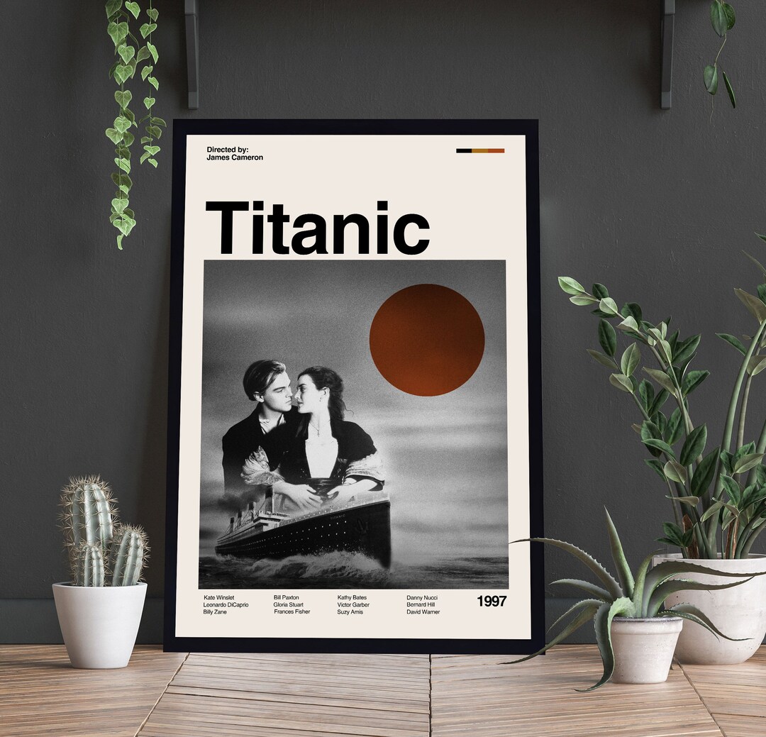 Titanic Poster Titanic Print Custom Poster Vintage Inspired - Etsy