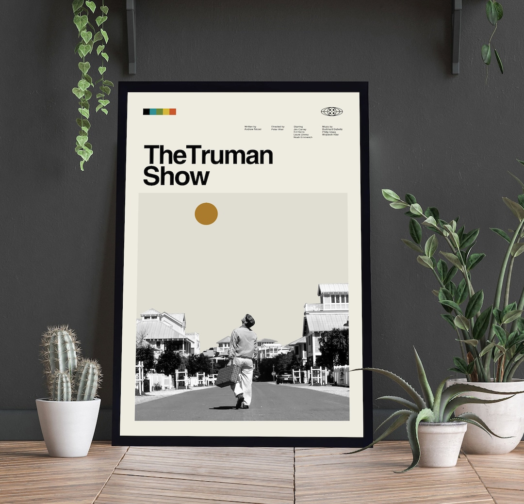 The Truman Poster the Truman Print Custom Poster Vintage - Etsy