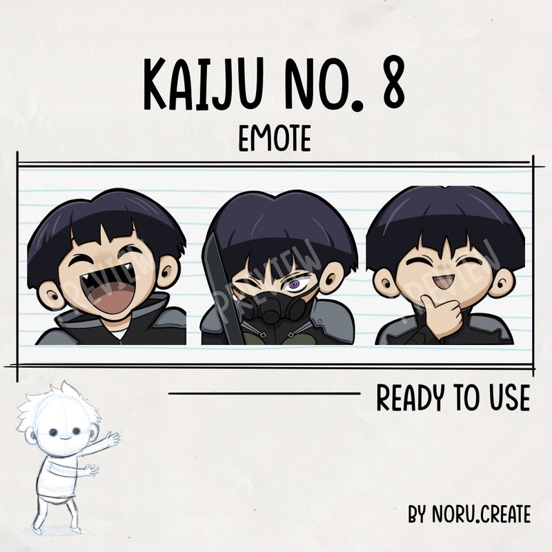 Kaiju No. Stickers - Etsy