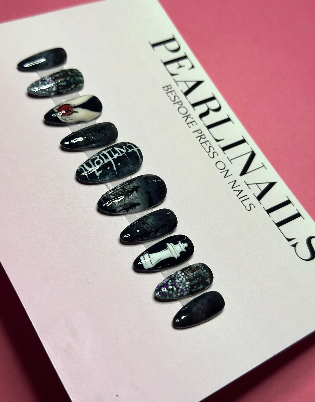 Twilight Themed Press on Nails - Twilight - Twilight Nails - Twilight ...