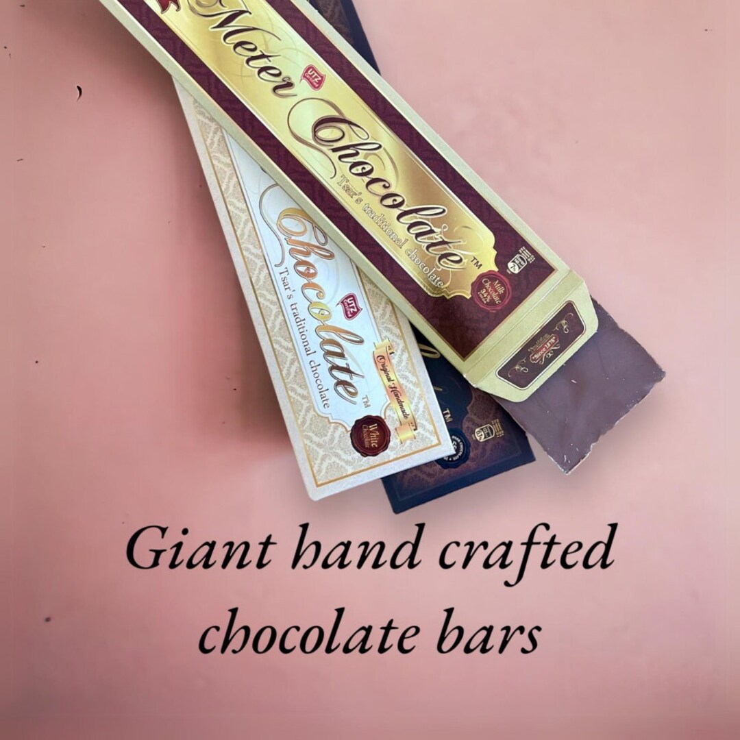 Custom Chocolate Bar, Personalized Chocolate Bar, Hand Crafted Giant ...