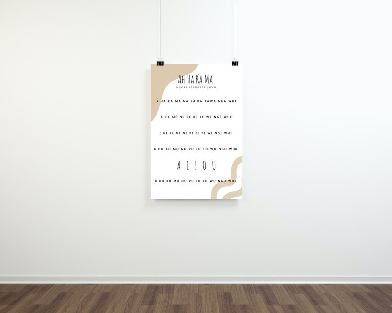 Digital Te Reo Maori Arapu alphabet Song Digital Download - Etsy Australia