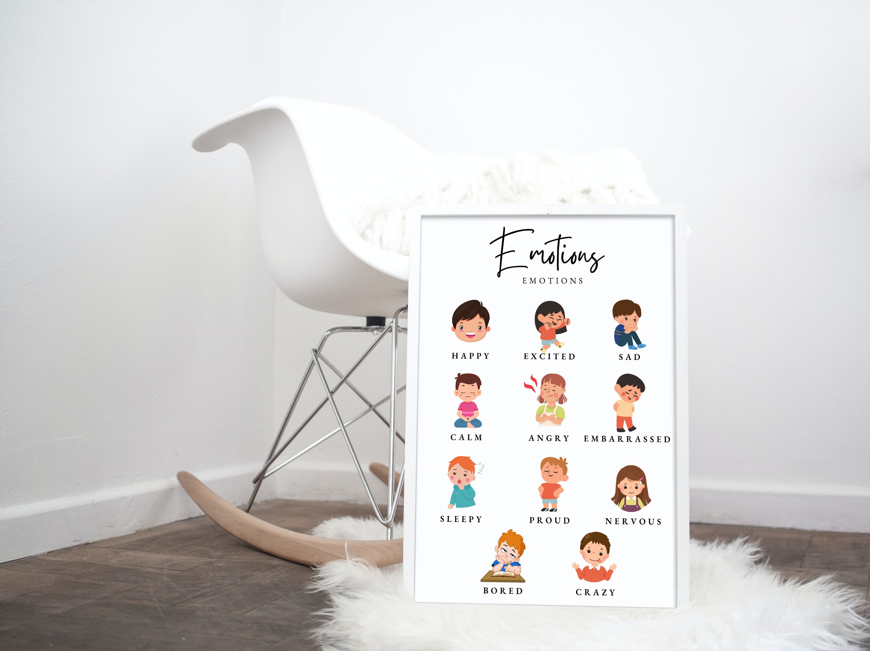 My Emotions Poster Digital Download - Etsy