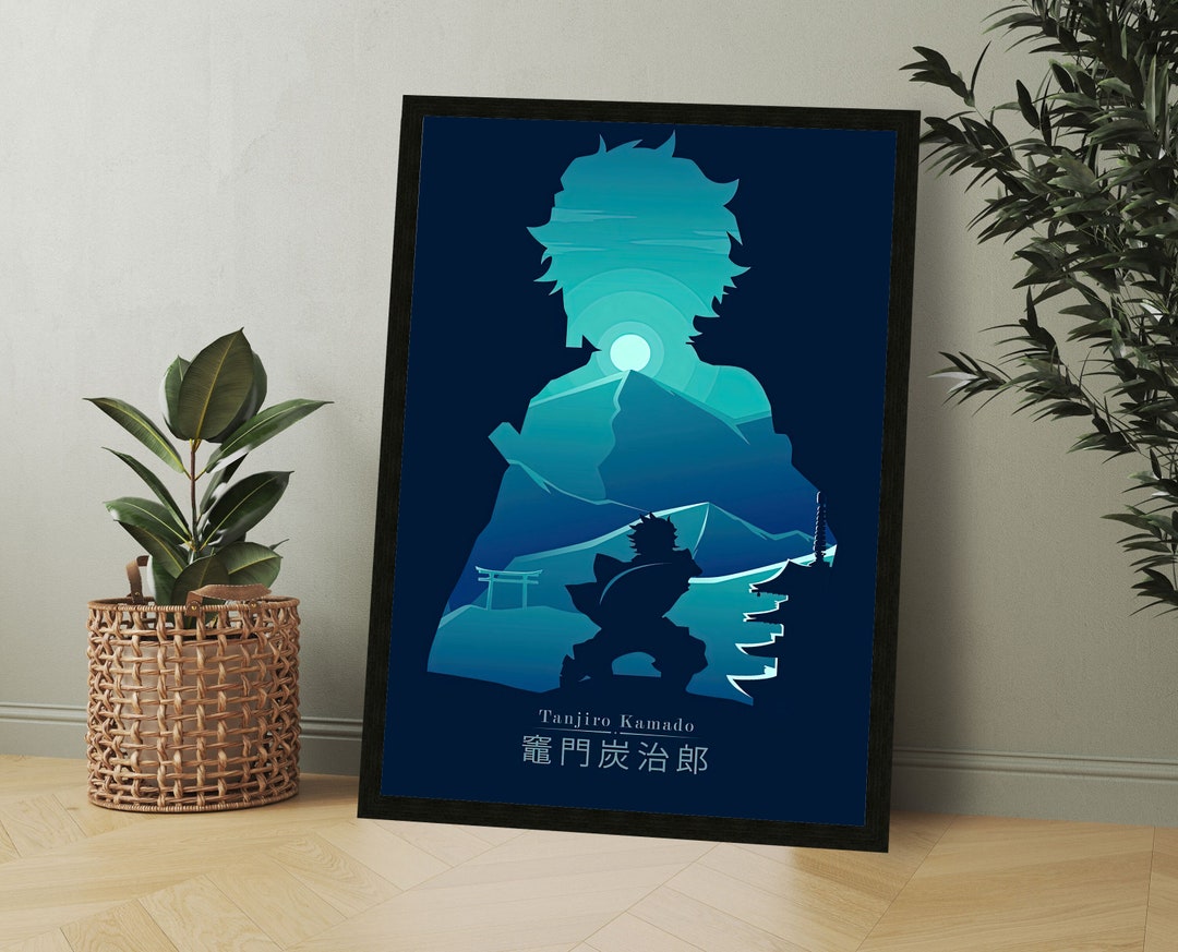 Anime Demon Print Poster Anime Demon Print Anime Print Art - Etsy