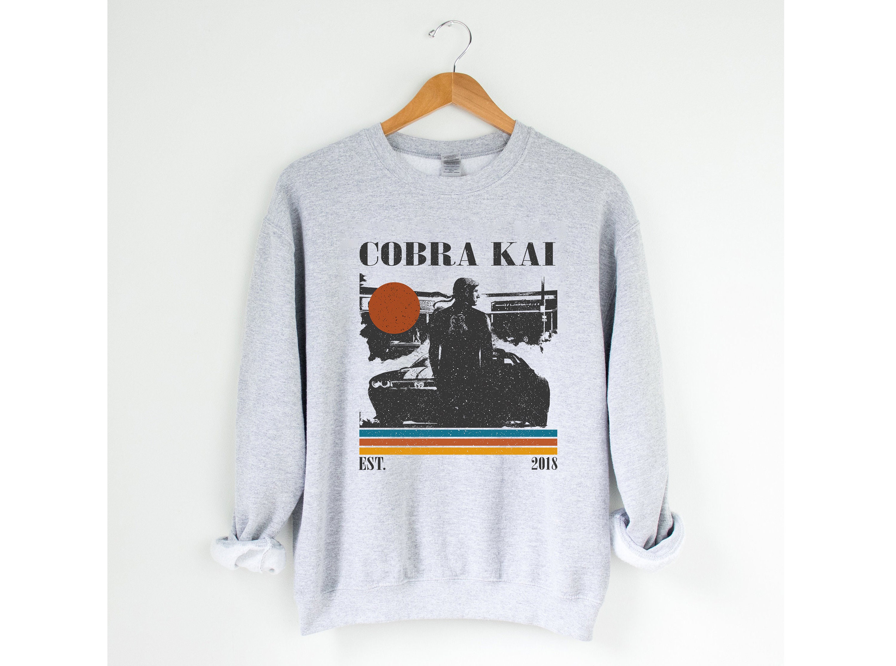 Cobra Kai Sweatshirt, Cobra Kai Tee, Cobra Kai Hoodie, Cobra Kai T-shirt, Cobra Kai Merch, Retro ...