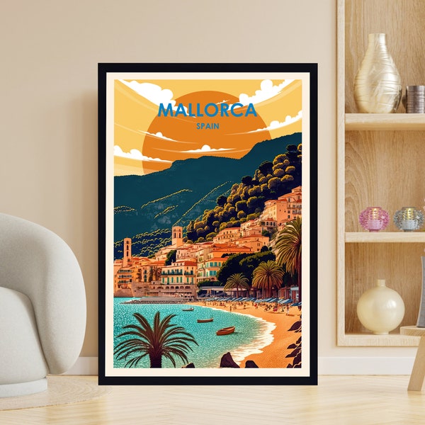 Mallorca Poster - Etsy