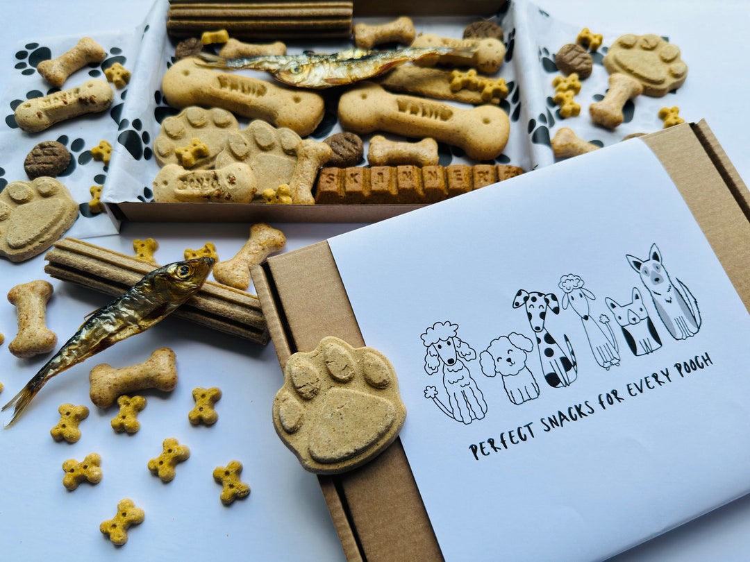 Personalised Custom Dog Treat Box /custom Dog Gift Box/ Dog Treats ...