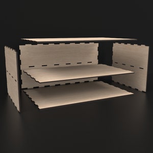 Versatile Modular Rack Shelves SVG Laser Cutting Files - Dual Design ...