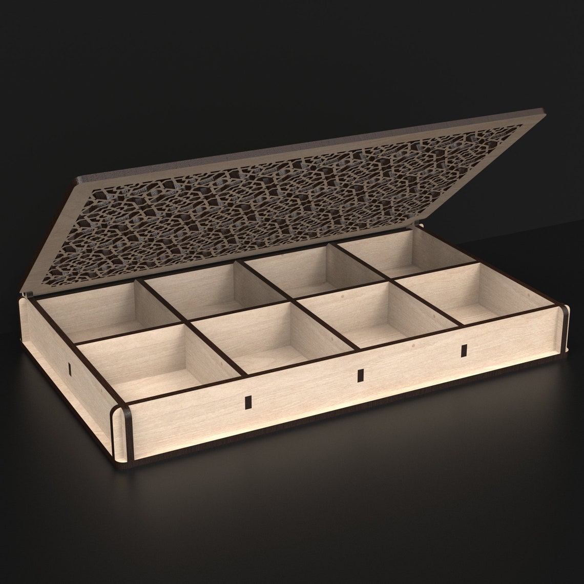 Stash Box Svg Laser Cutting Files Dice Box Laser Cut Files - Etsy