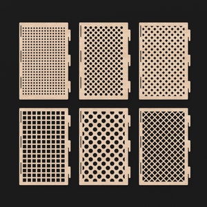 Versatile Modular Panel Display Stand SVG Files for Laser Cutting ...