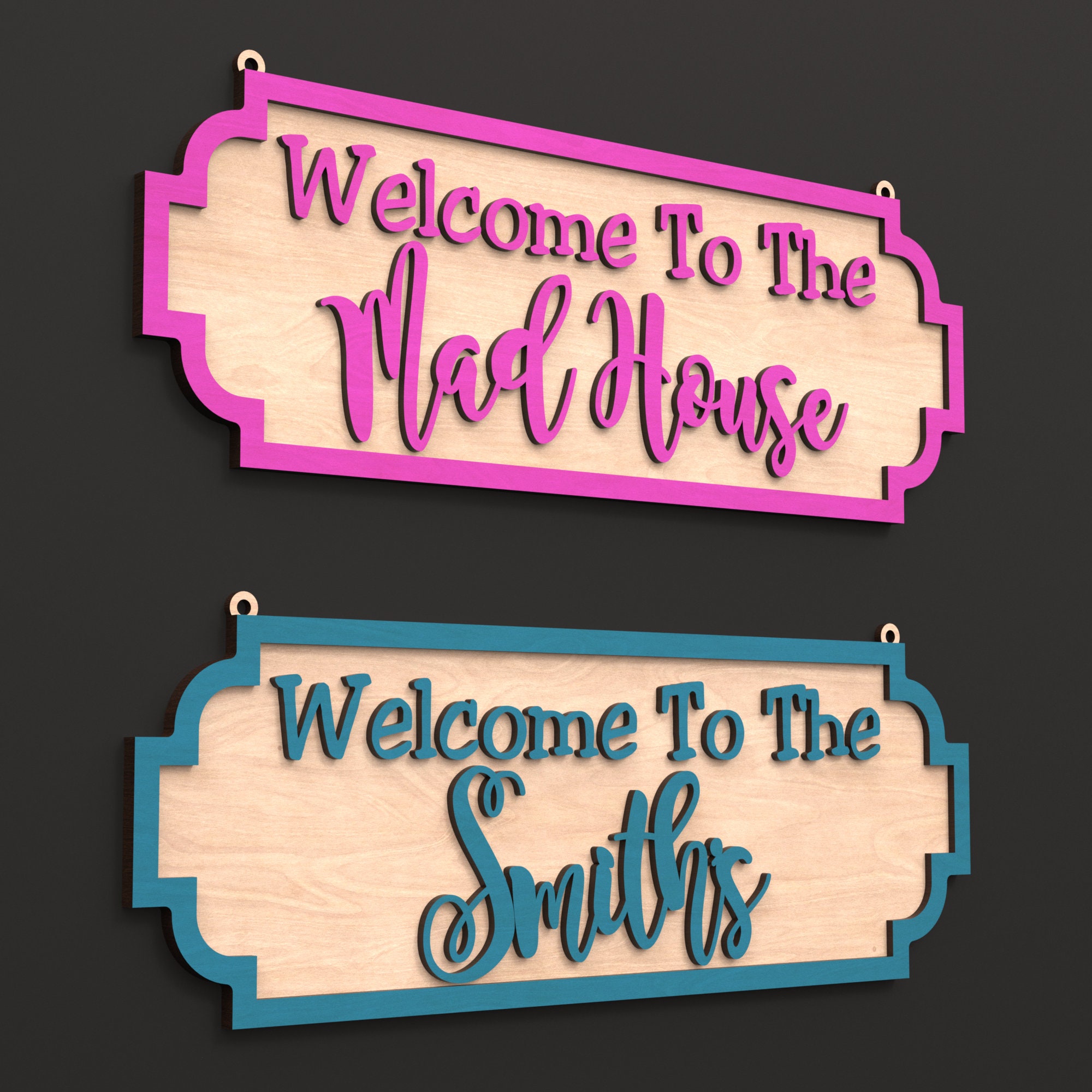 Street Sign Svg Laser Cutting Files, Custom Street Sign, Road Sign Svg ...