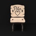Memorial Bench and Memory Chair Svg Laser Cut Files V2 - Rustic Garden ...